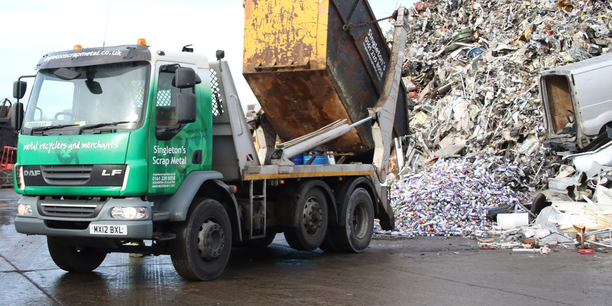 How to arrange a skip for scrap metal collection - Singletons Scrap Metal